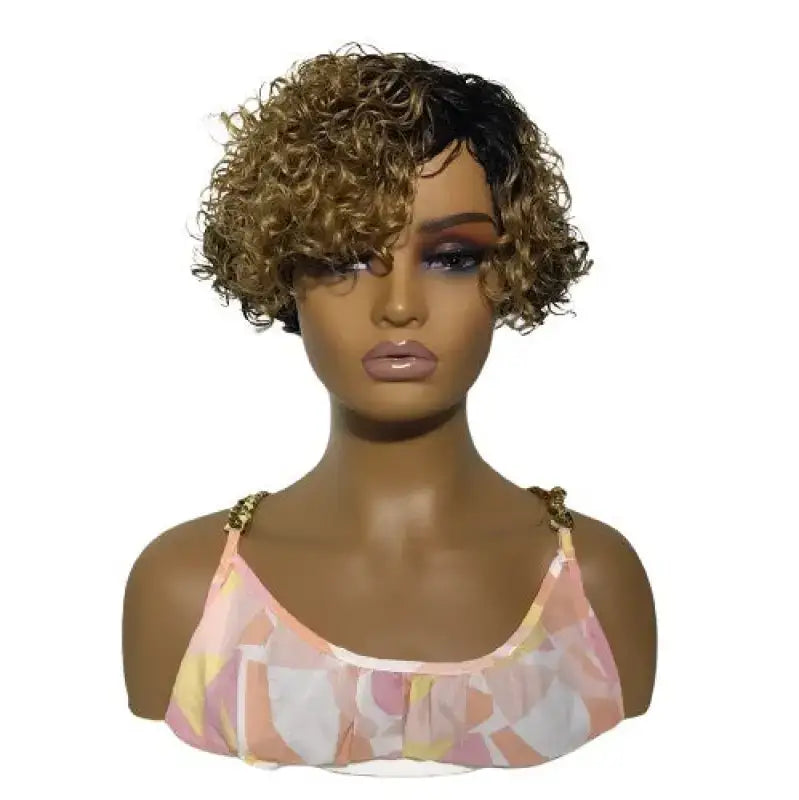 Shemeka | Premium Short Curly Wig - Voluminous & Stylish – Le'Host Hair ...